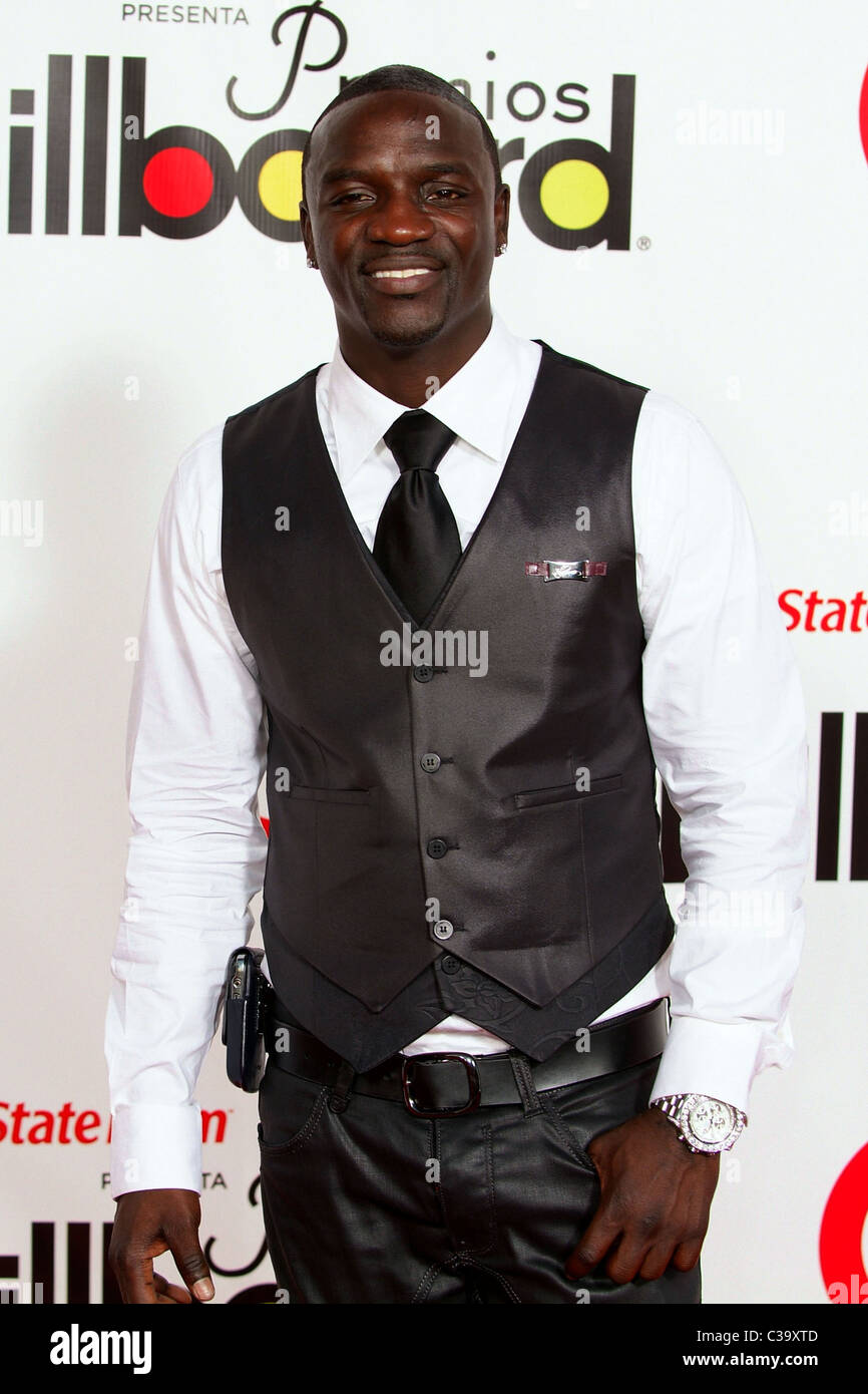 Akon The 2009 Billboard Latin Music Awards at Bank United Center ...