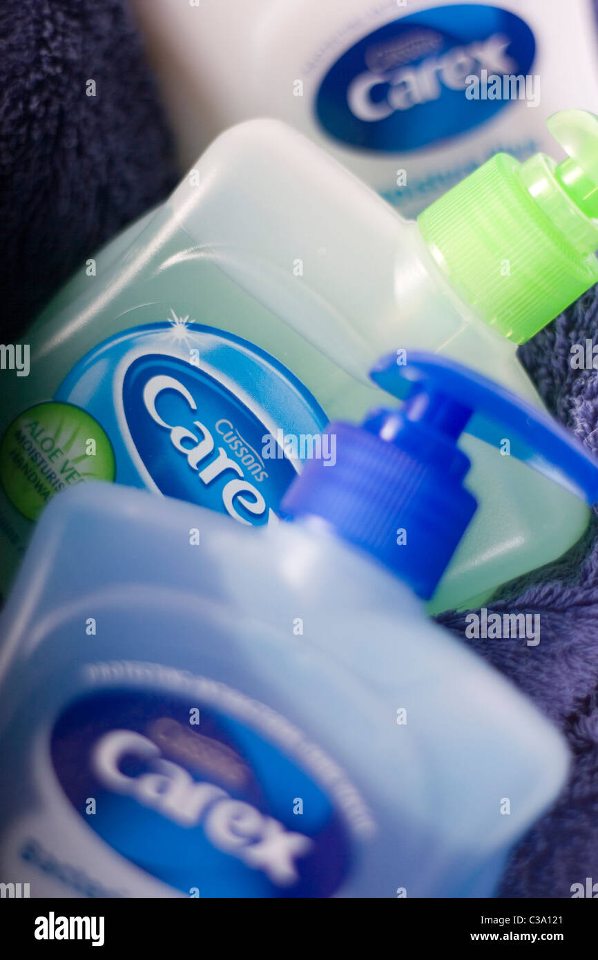 Illustrative image of PZ Cussons Carex Hand Soap Stock Photo - Alamy