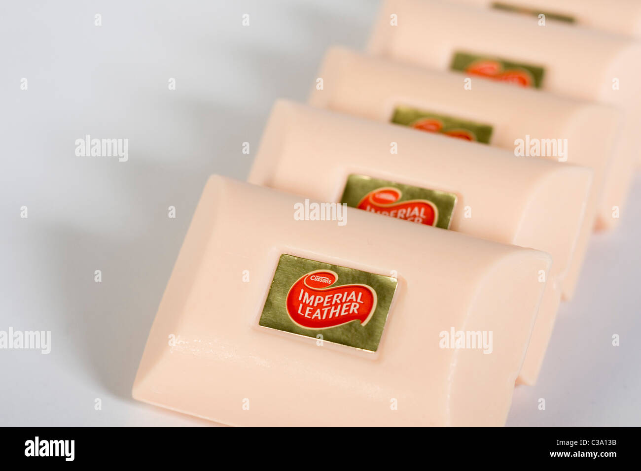 Illustrative image of PZ Cussons Imperial Leather soap Stock Photo - Alamy