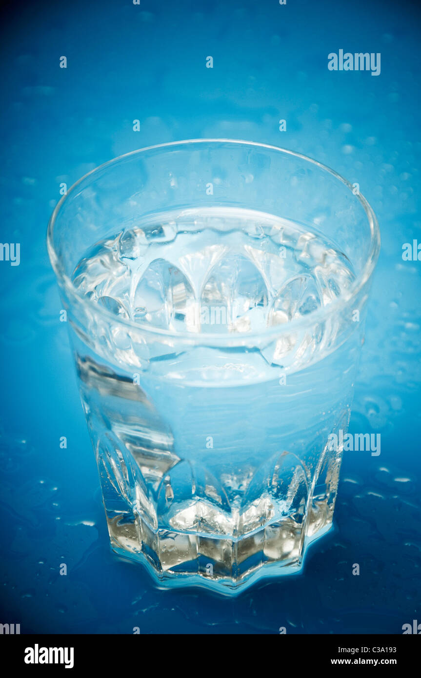 glass of clean water - world water day Stock Photo - Alamy