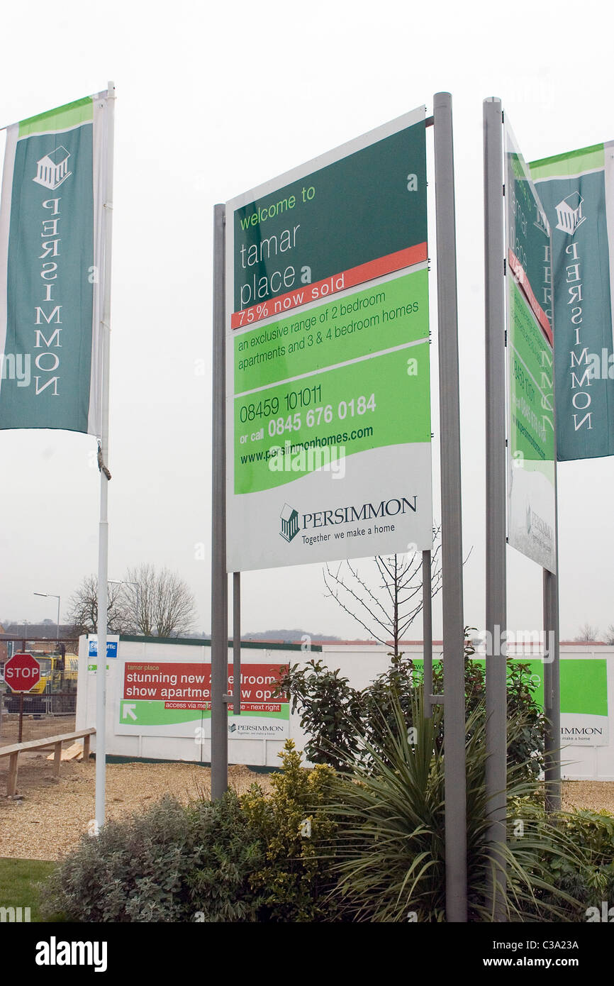 Housing development signage hi-res stock photography and images - Alamy