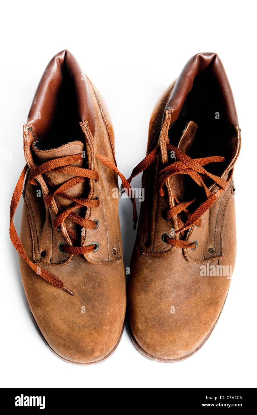 Worn out boots hi-res stock photography and images - Alamy