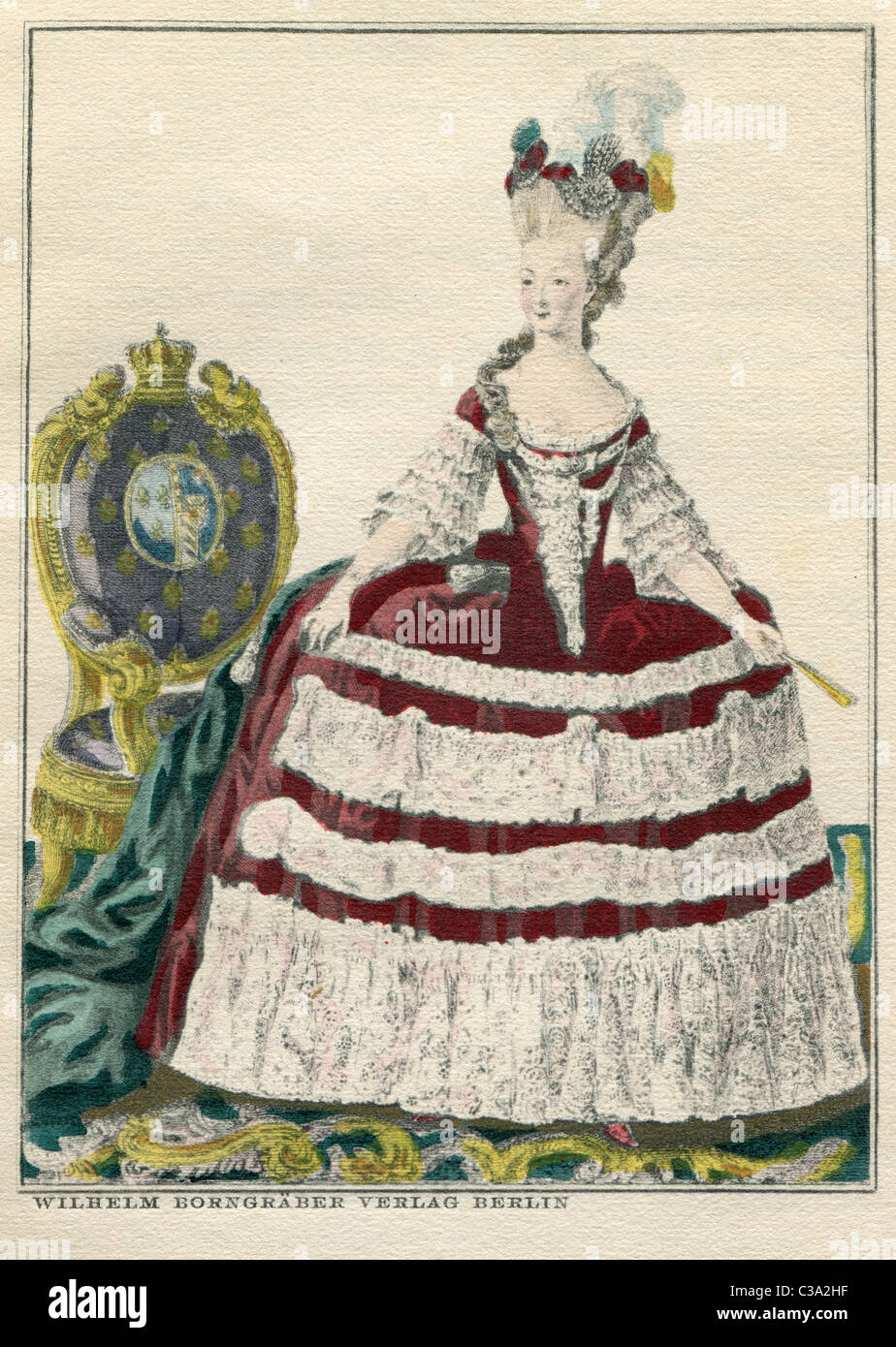 Rococo fashion hi-res stock photography and images - Alamy