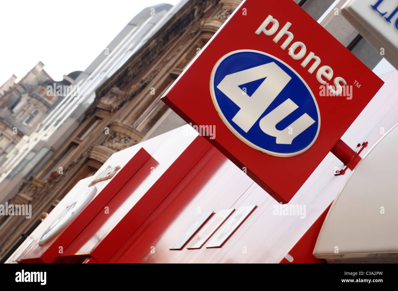 Mobile phone phones4u phones 4u hi-res stock photography and images - Alamy