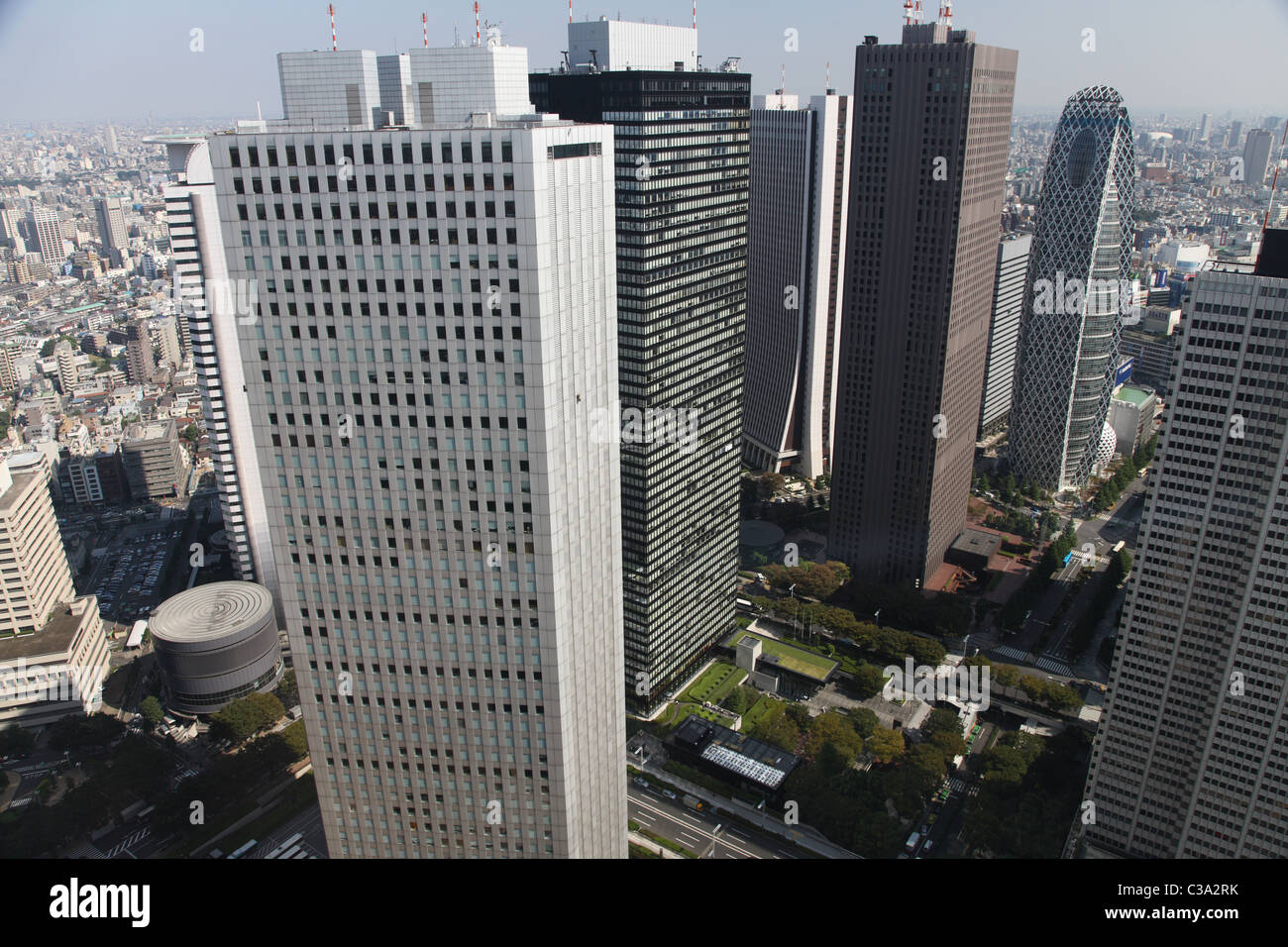 Tokyo City in Japan from high above Stock Photo - Alamy