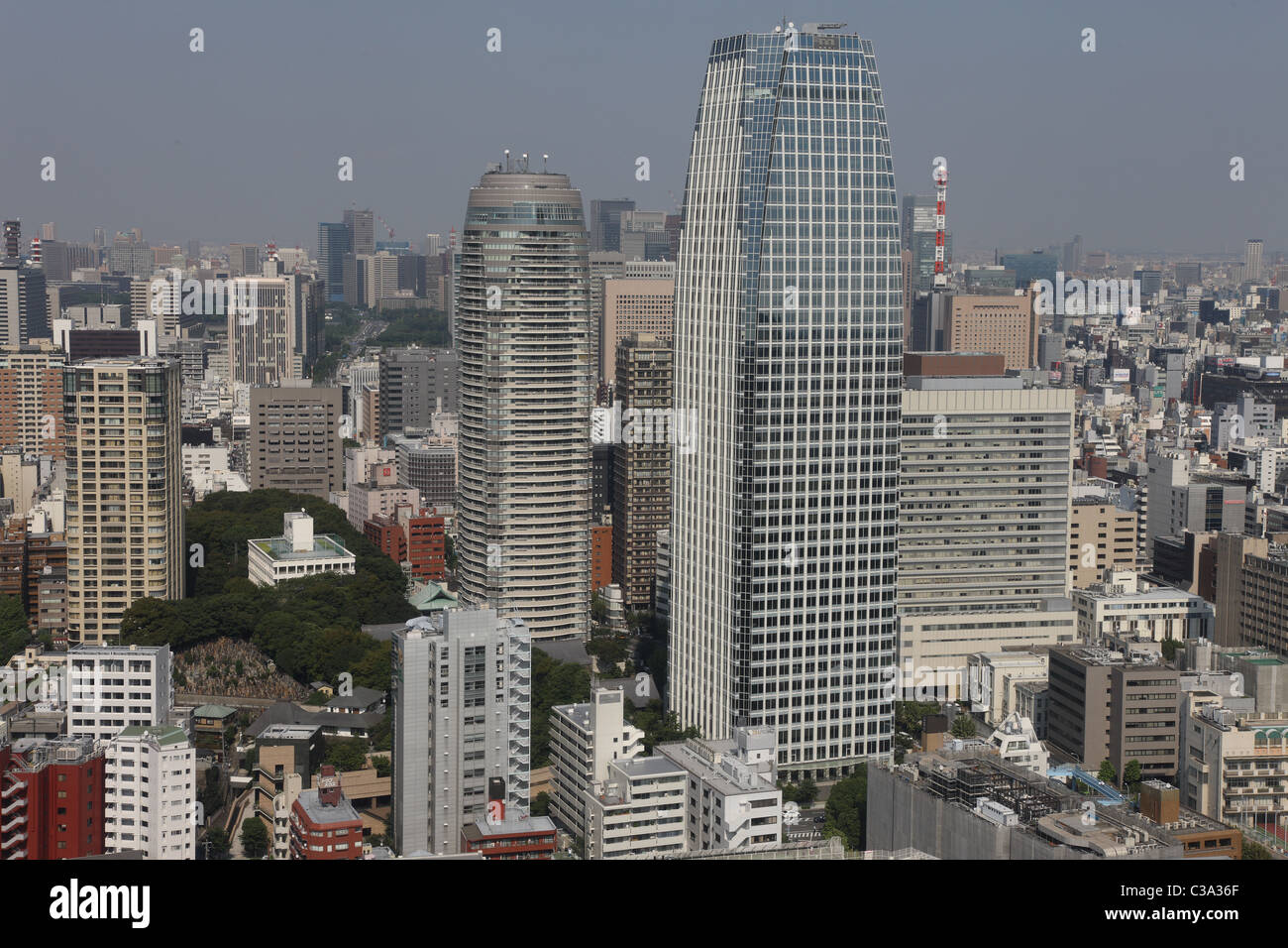 Tokyo City in Japan from high above Stock Photo - Alamy