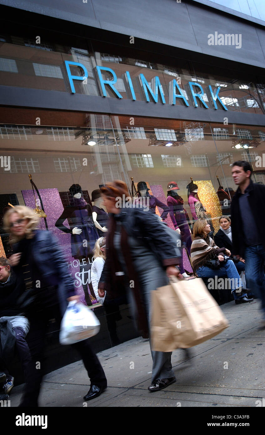 Exterior of the flagship Primark store on Oxford Street, am Associated ...