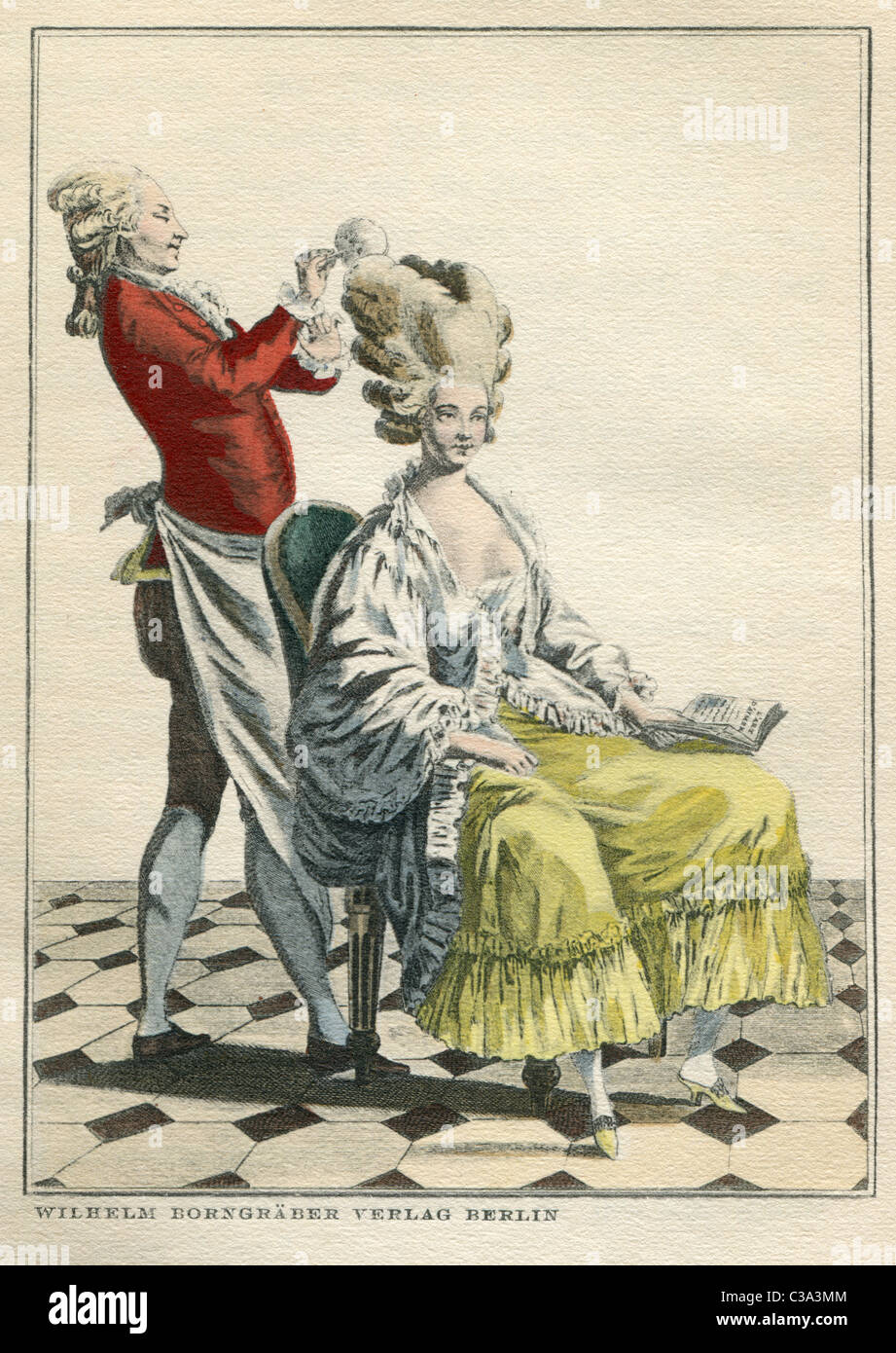 Rococo fashion hi-res stock photography and images - Alamy