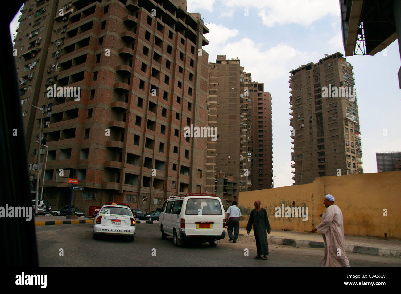 Cairo's residential apartment buildings Stock Photo - Alamy