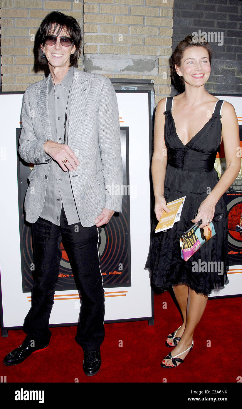 Ric Ocasek and Paulina Porizkova Special New York screening of 'The ...