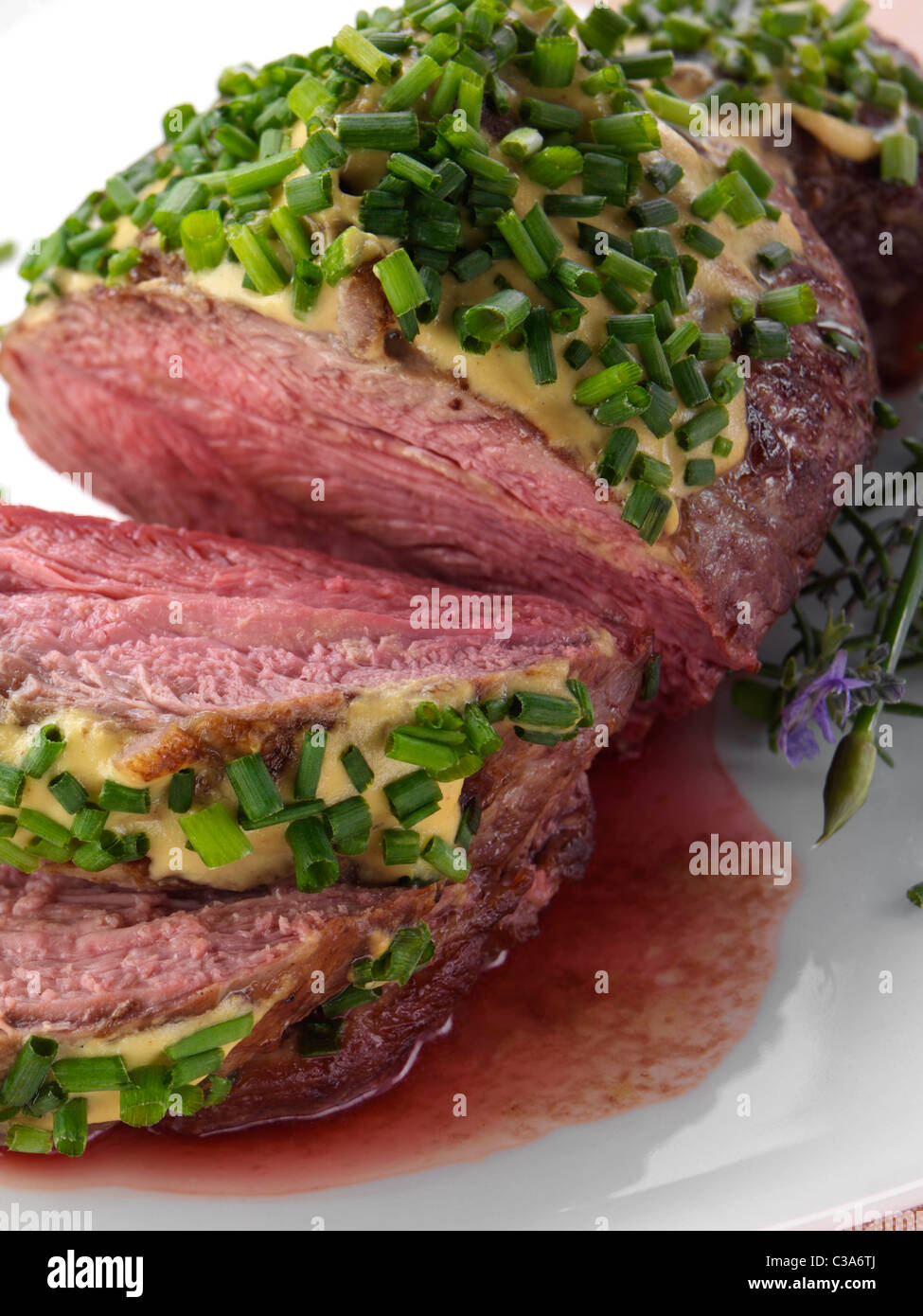 Welsh lamb rump Stock Photo - Alamy