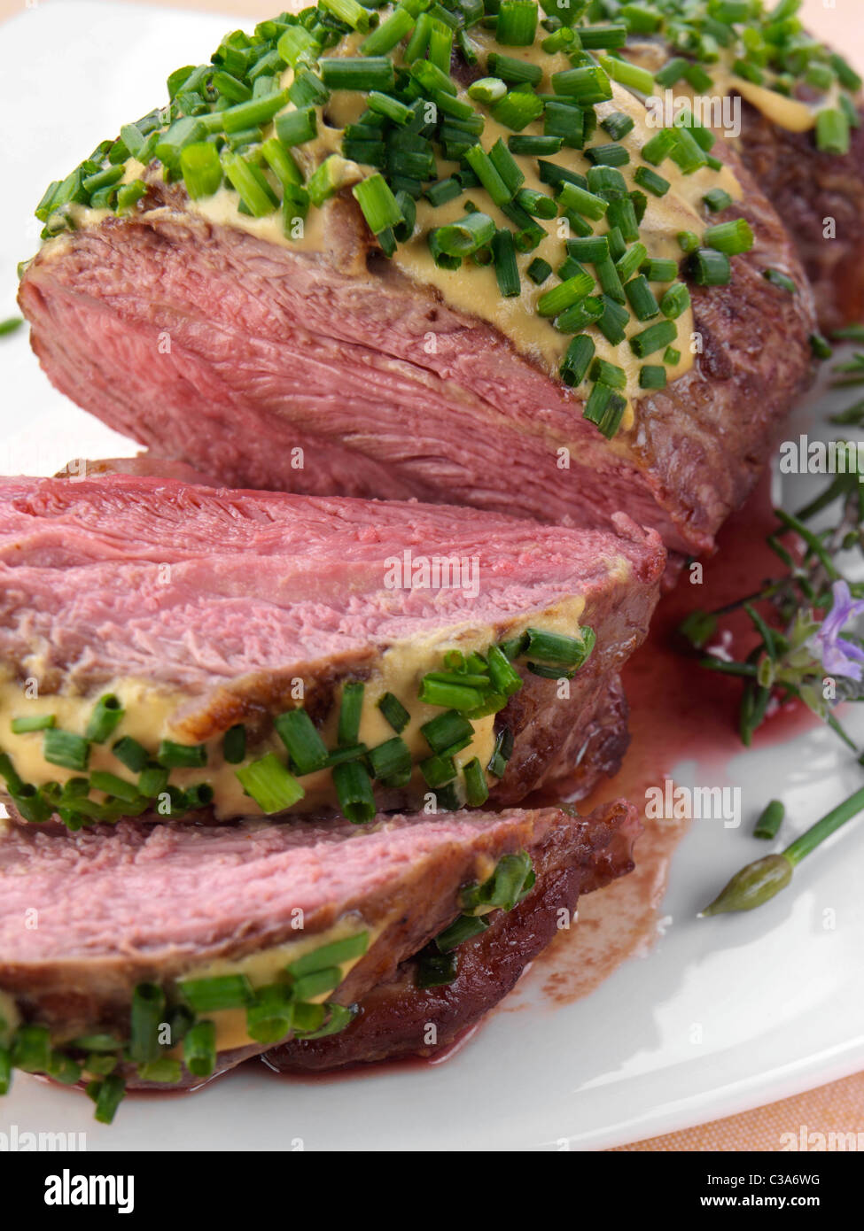 Welsh lamb rump Stock Photo - Alamy