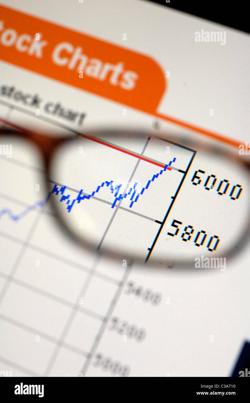 Illustrative stock graph hi-res stock photography and images - Alamy