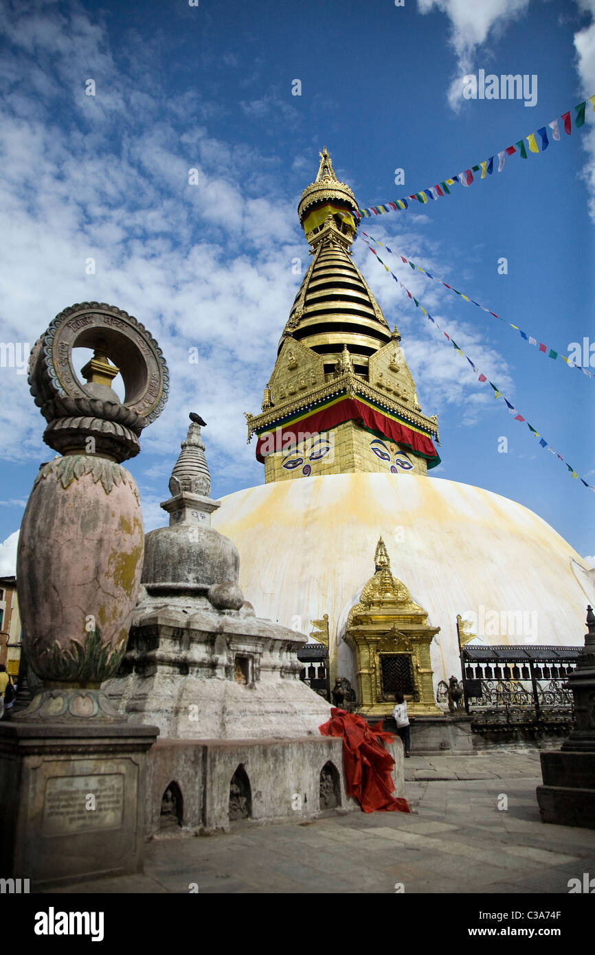Swayambhu stupa hi-res stock photography and images - Alamy
