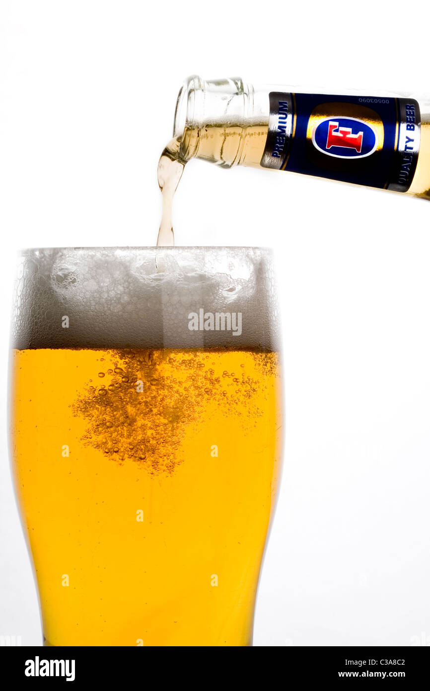 Illustrtative image of fosters Ice lager Stock Photo - Alamy