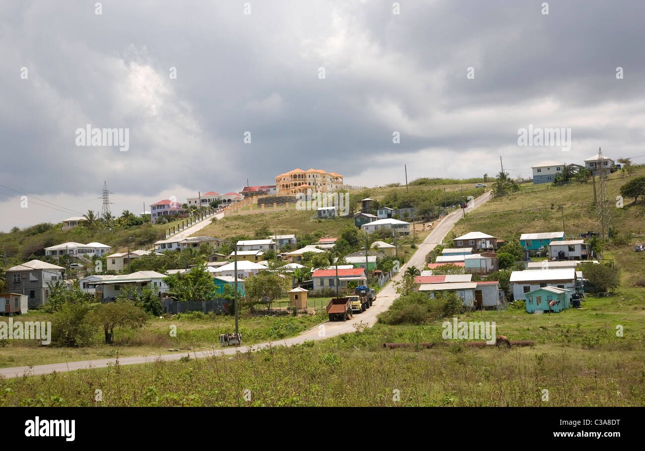 Hattan Village in Antigua Stock Photo - Alamy