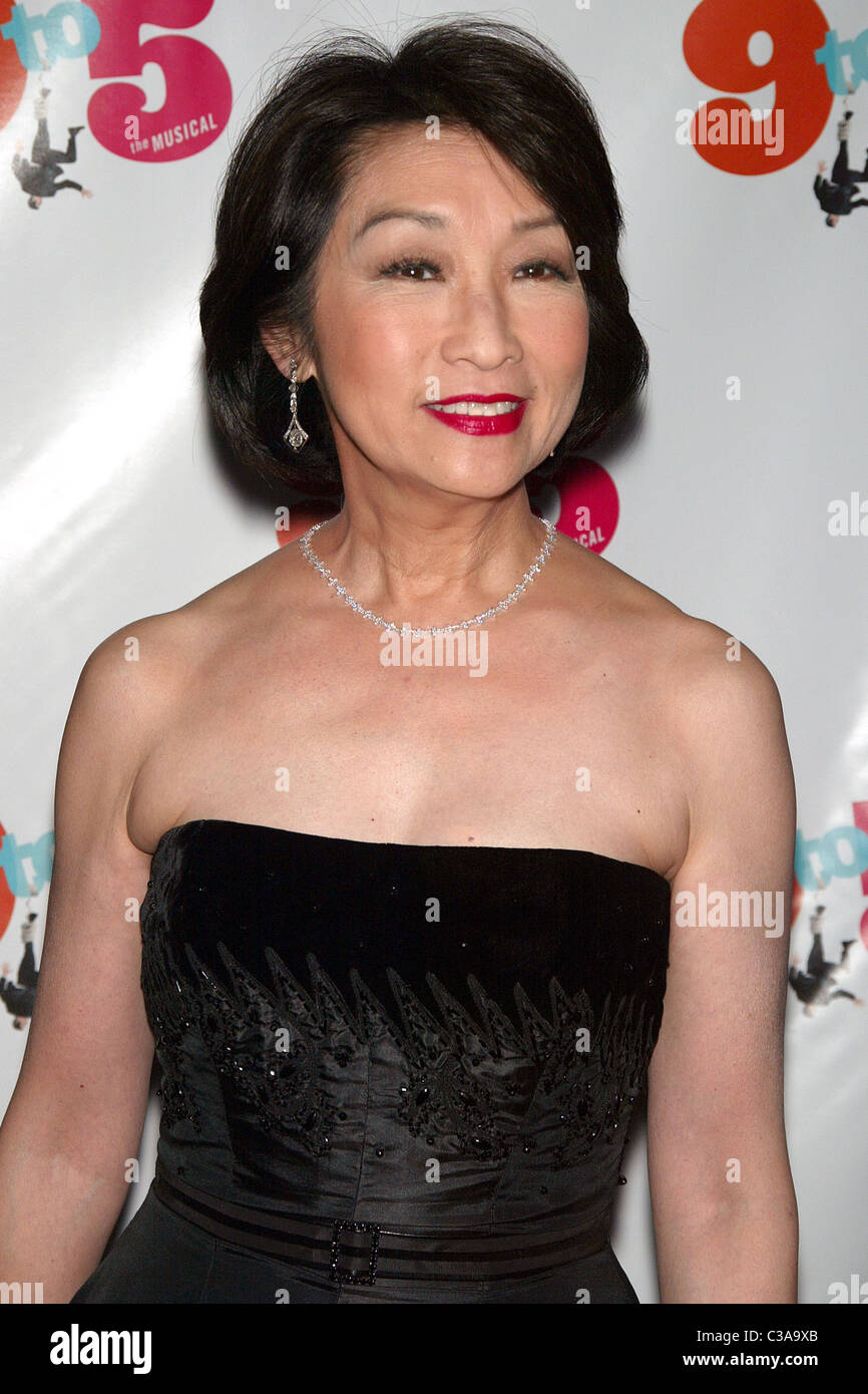 Connie Chung Opening night of the new Broadway musical 'Nine to Five ...
