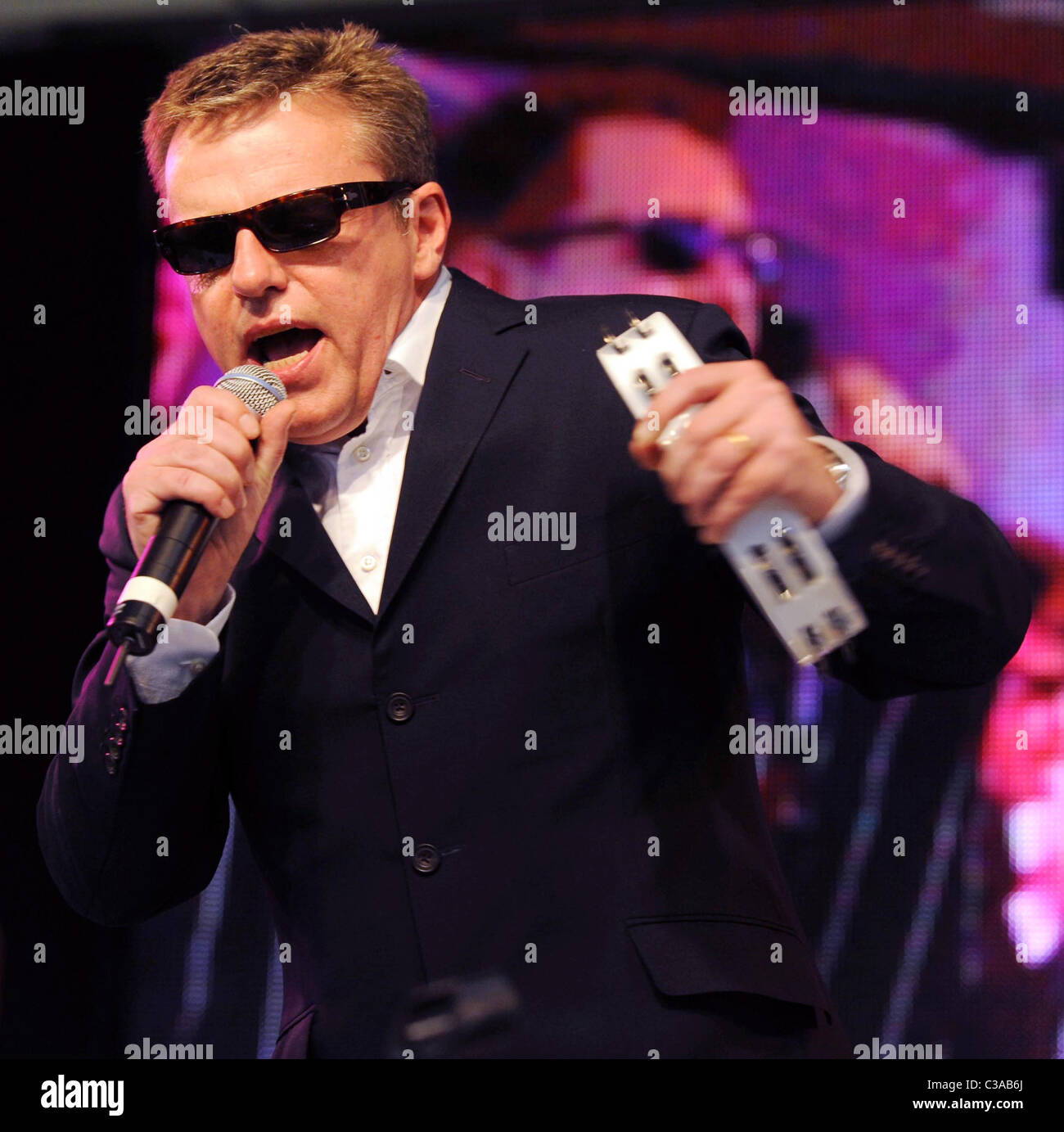 Madness performing live at HMV Oxford Street to promote their new album ...