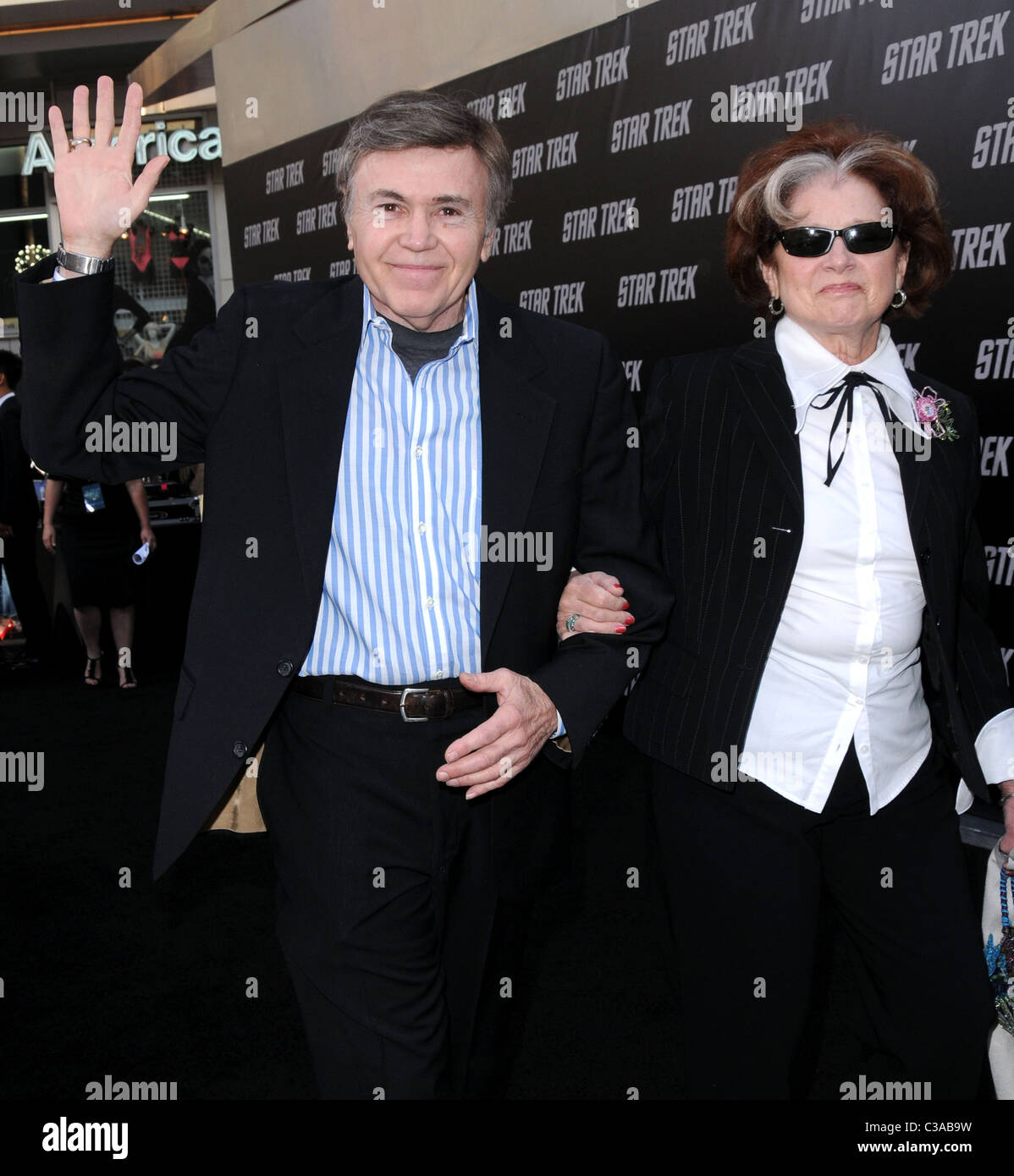 Walter Koenig and wife Judy Levitt Los Angeles Premiere of 'Star Trek ...