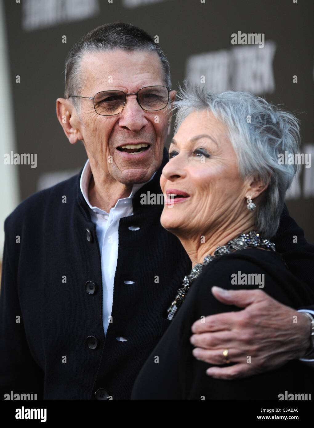 Leonard Nimoy and Susan Day Los Angeles Premiere of 'Star Trek ...