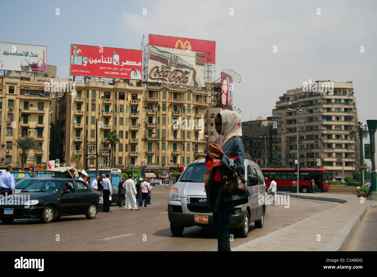 Tahrir Square, Cairo, Egypt Stock Photo - Alamy
