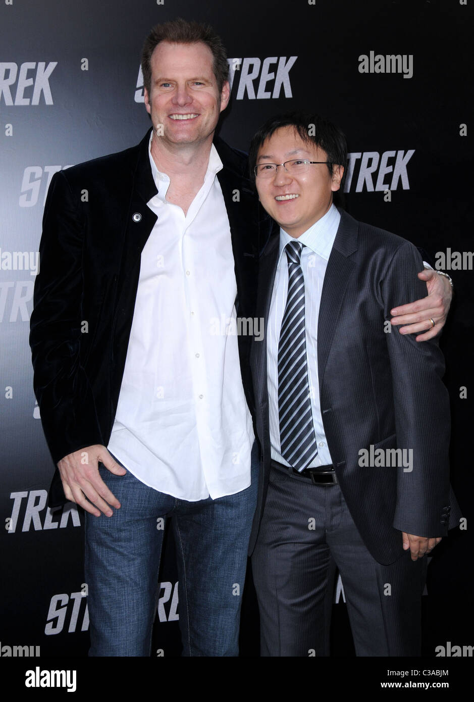 Jack Coleman and Masi Oka Los Angeles Premiere of 'Star Trek ...
