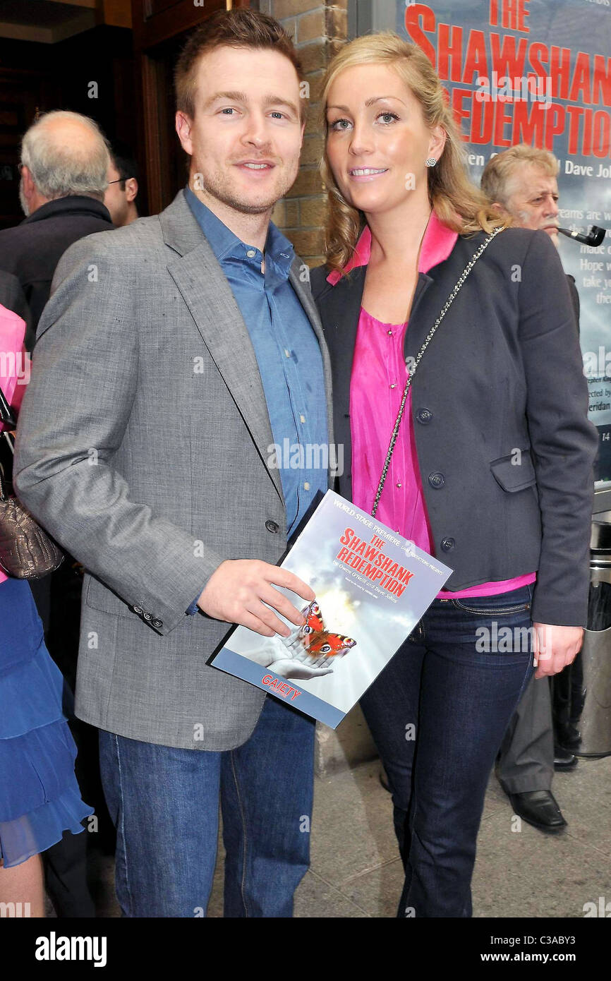 Aidan Power, Vivian Bushell The world stage premiere of 'The Shawshank ...