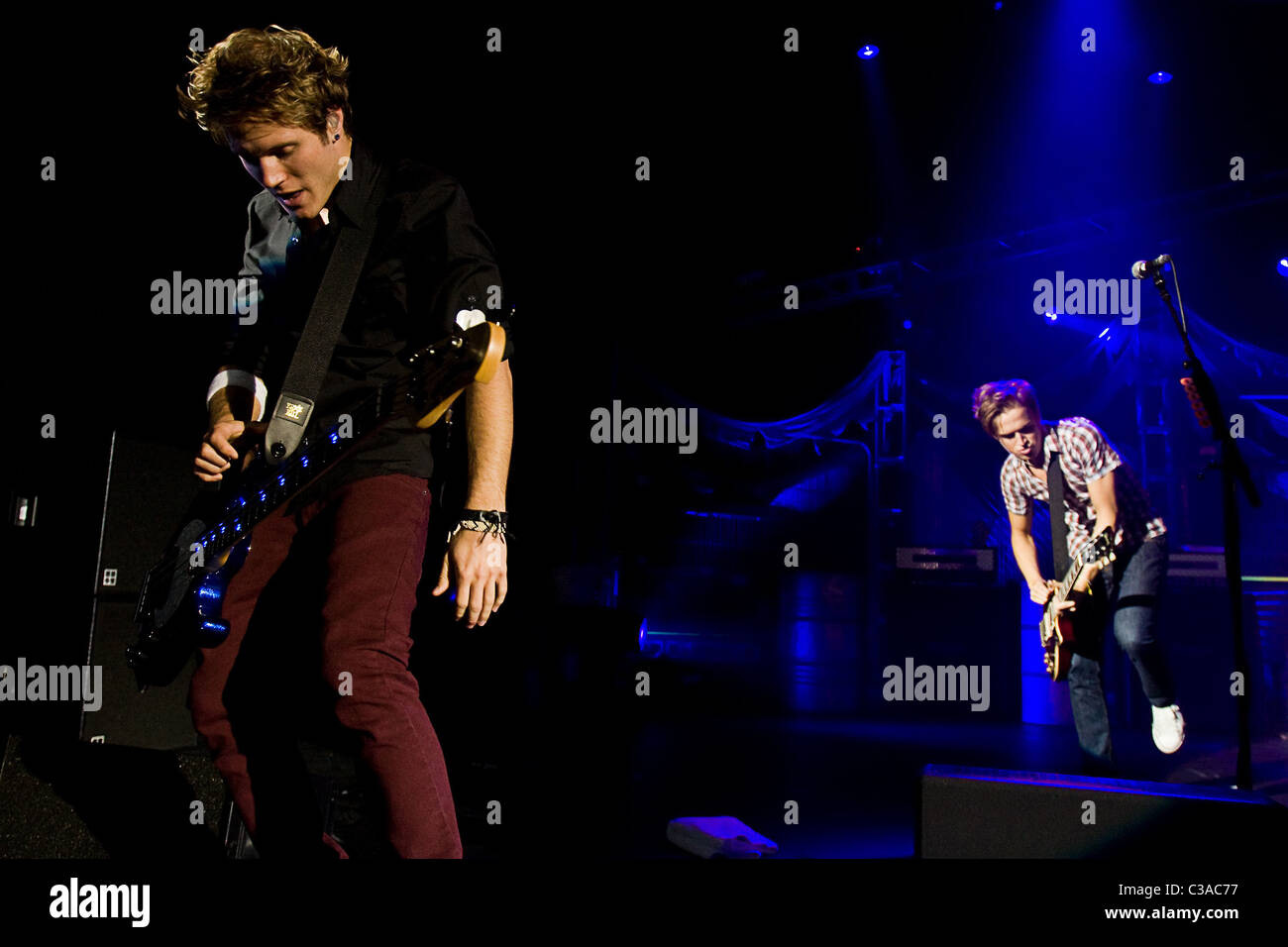 McFly performing at the Hammersmith Apollo London, England - 01.05.09 ...