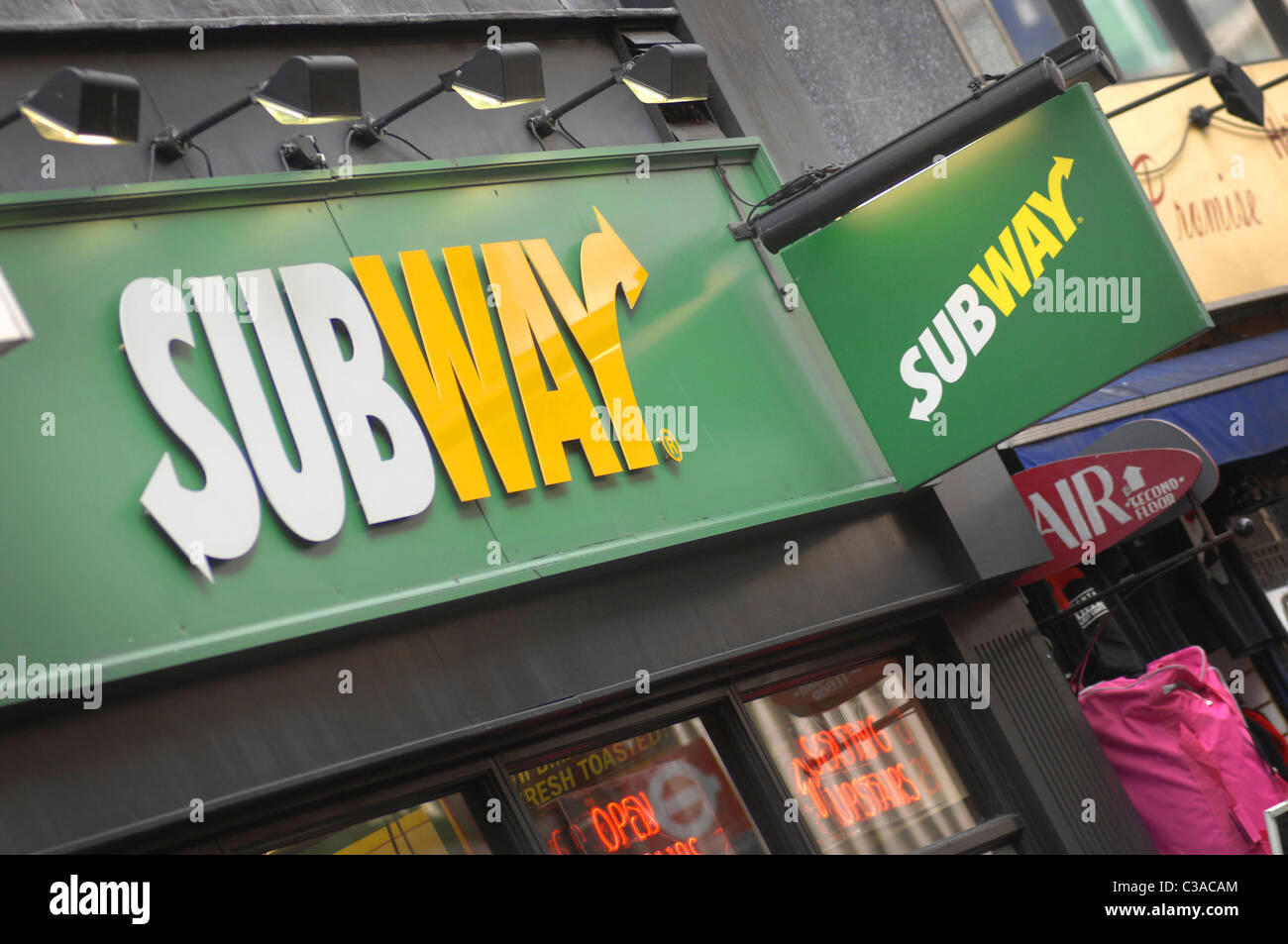 Exterior of a Subway store Stock Photo - Alamy