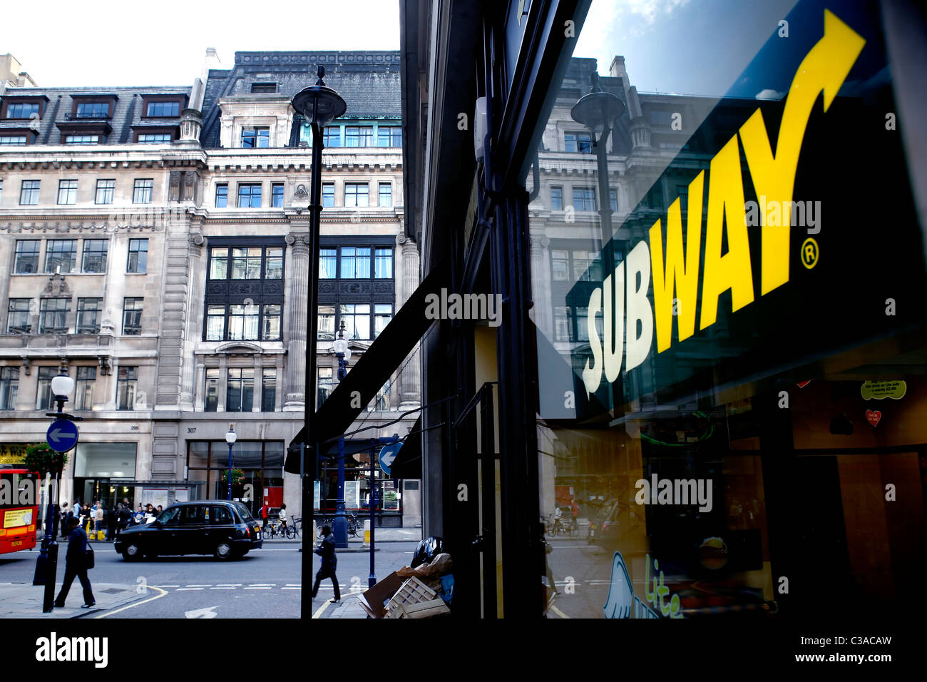 Exterior of a Subway store Stock Photo - Alamy