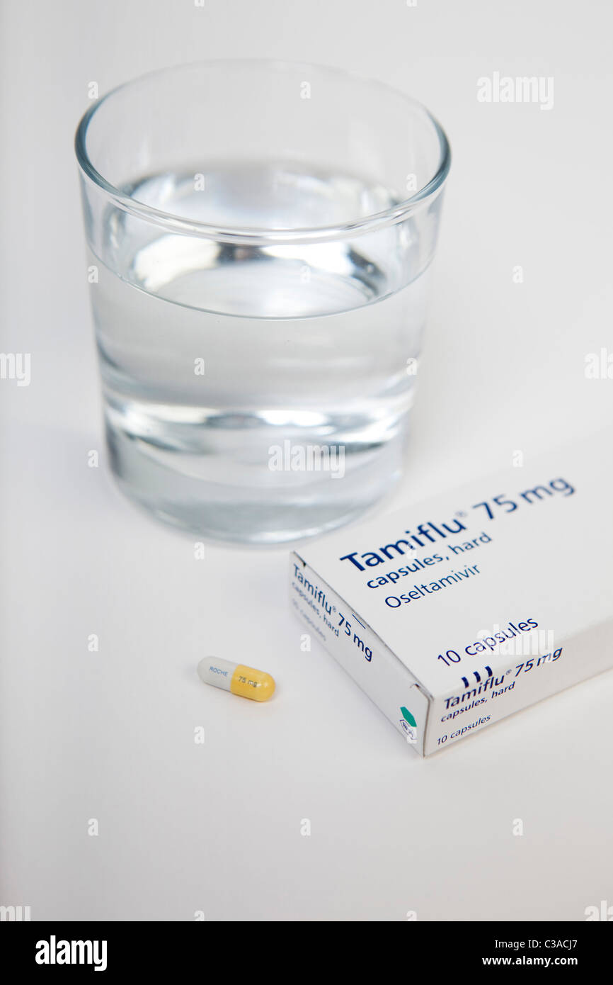 Illustrative image of a Tamiflu tablet Stock Photo - Alamy