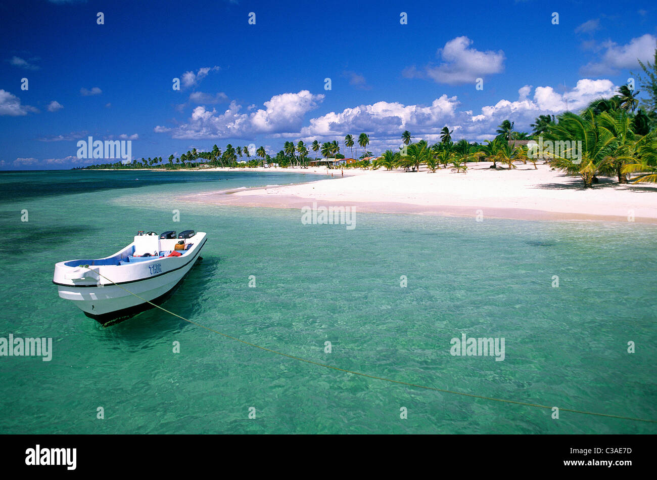 Dominican Republic, Saona Island, the beautiful beaches make the Island ...