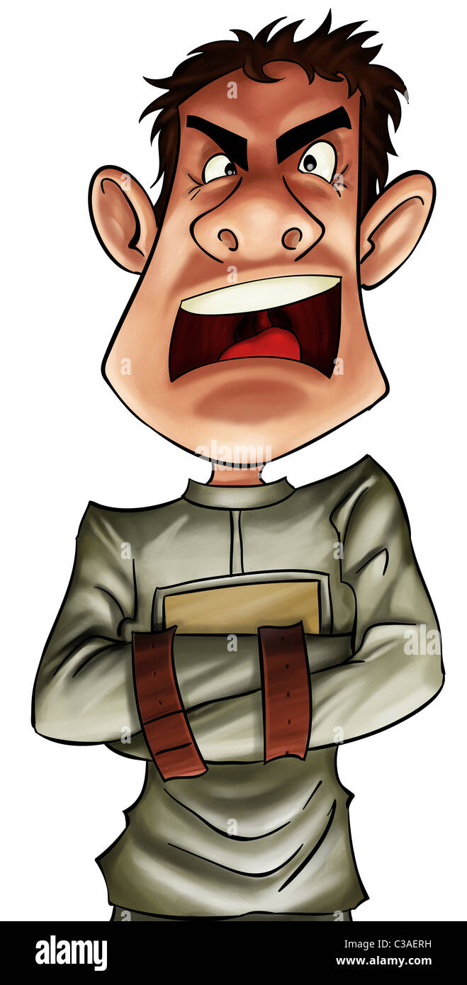 Cartoon madness hi-res stock photography and images - Alamy