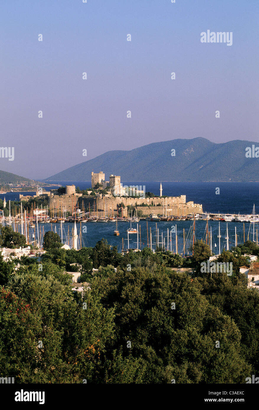 Turkey, Bodrum, the castle of Saint Peter Stock Photo - Alamy