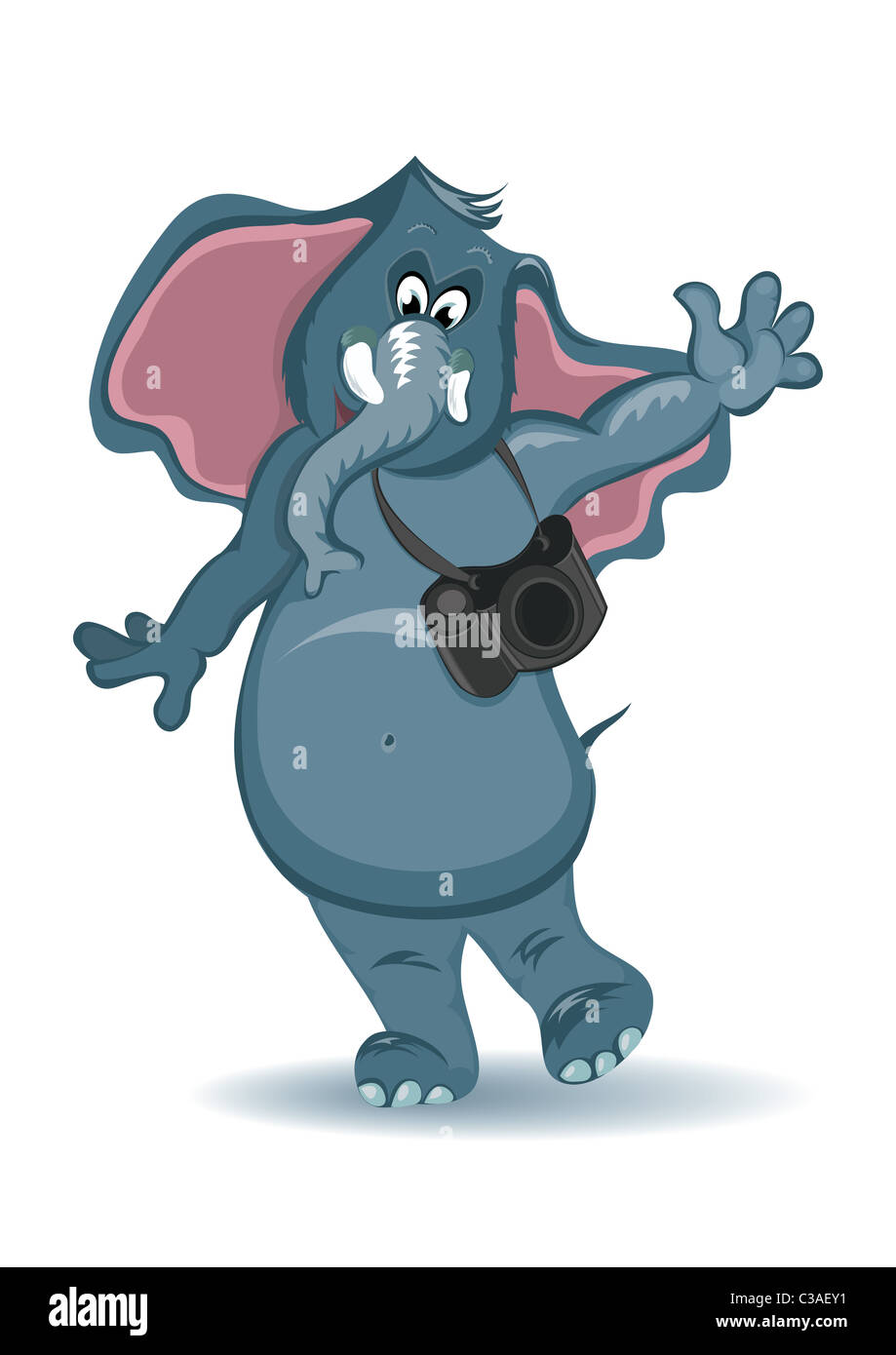 Comic elephant hi-res stock photography and images - Alamy