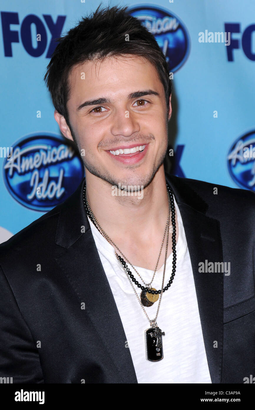 Kris Allen The American Idol Season 8 Finale held at the Nokia Theater ...