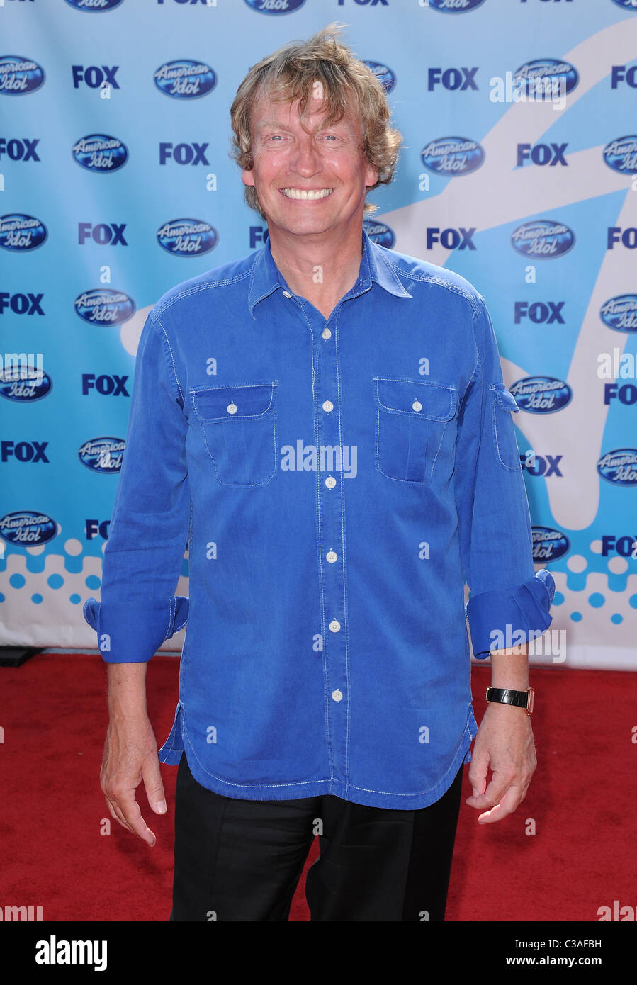 Nigel Lythgoe The American Idol Season 8 Finale held at the Nokia ...