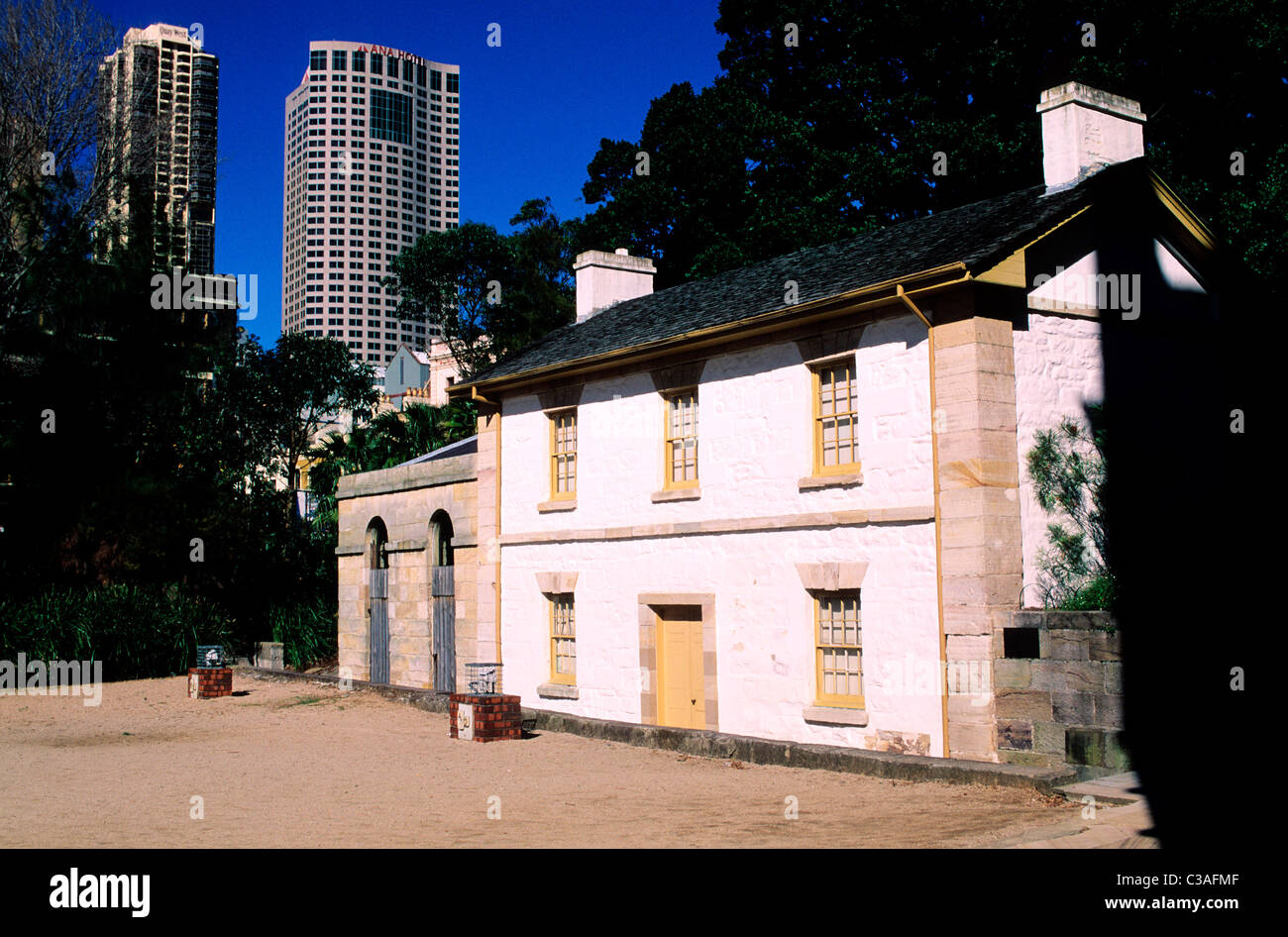 Australia, Sydney, Cadman' S Cottage (1816), the oldest house of Sydney ...