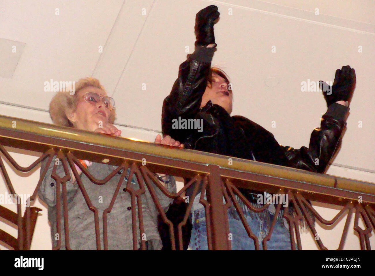 Ruth Ann Cyrus and Billy Ray Cyrus Cyrus family attends the celebrity ...