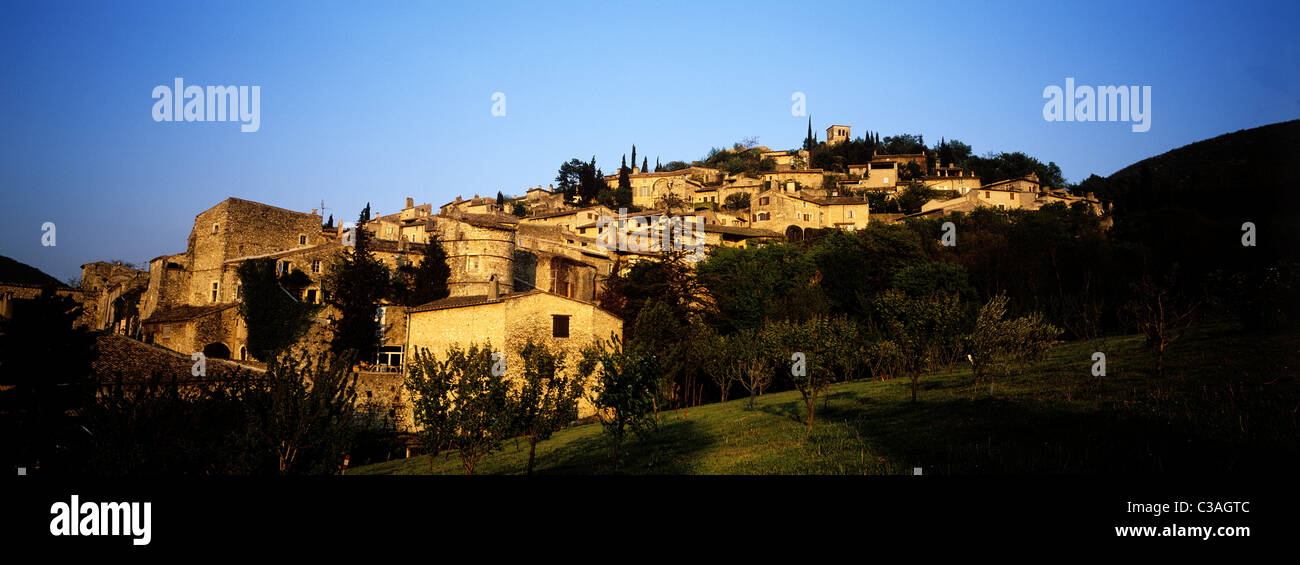 France Drome Drome Provencale Mirmande labelled Les Plus Beaux Villages de France (The Most ...