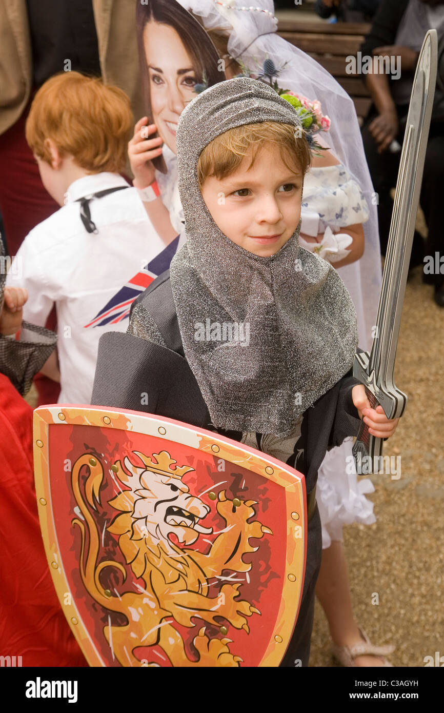 Royal Wedding Street Party in London Stock Photo - Alamy