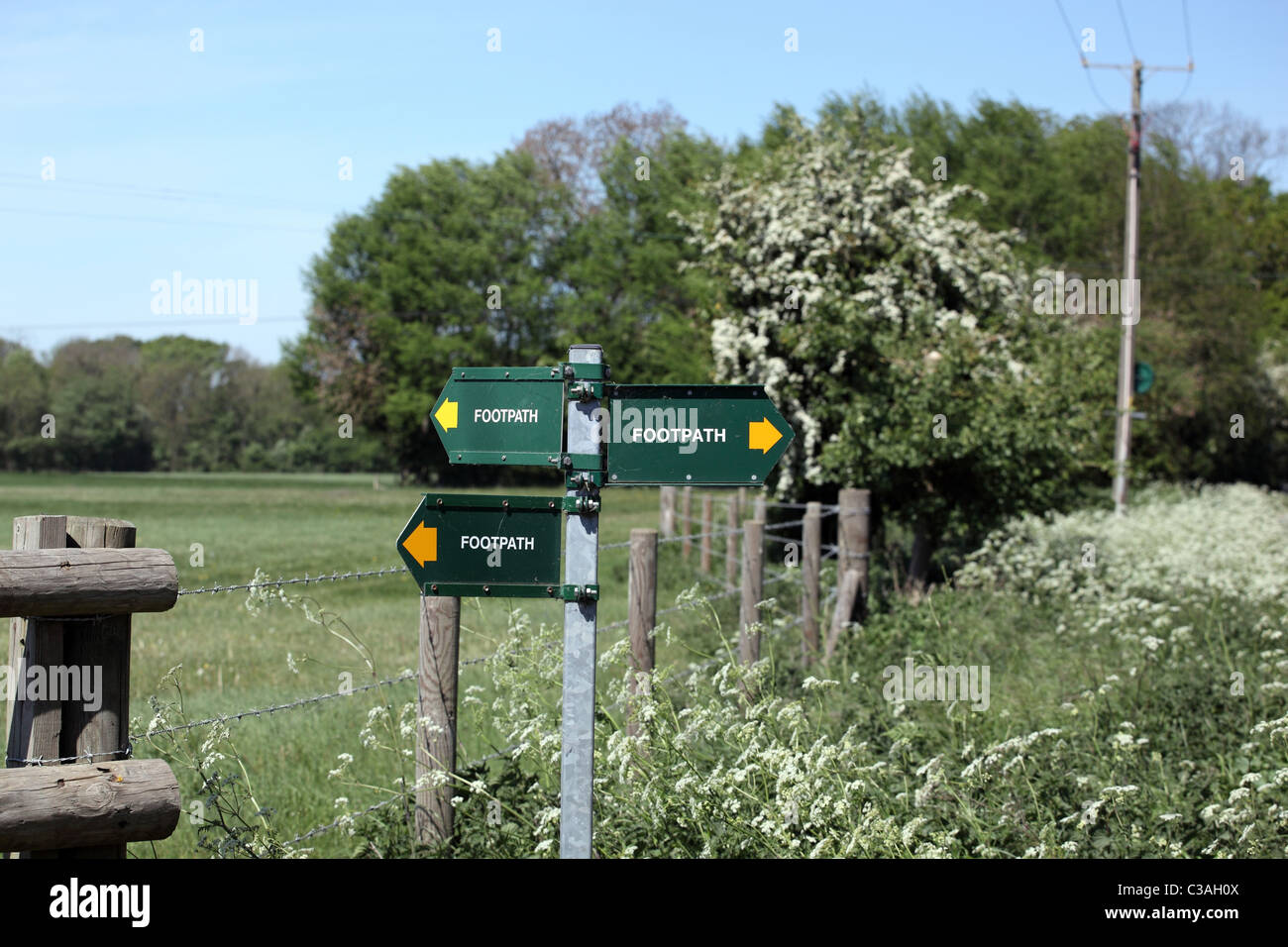 Side of footpath hi-res stock photography and images - Alamy