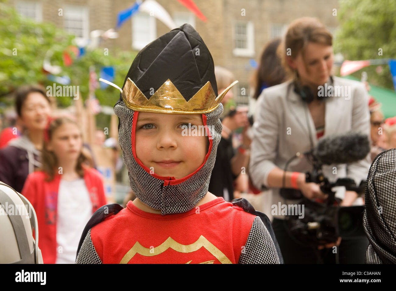 Royal Wedding Street Party in London Stock Photo - Alamy