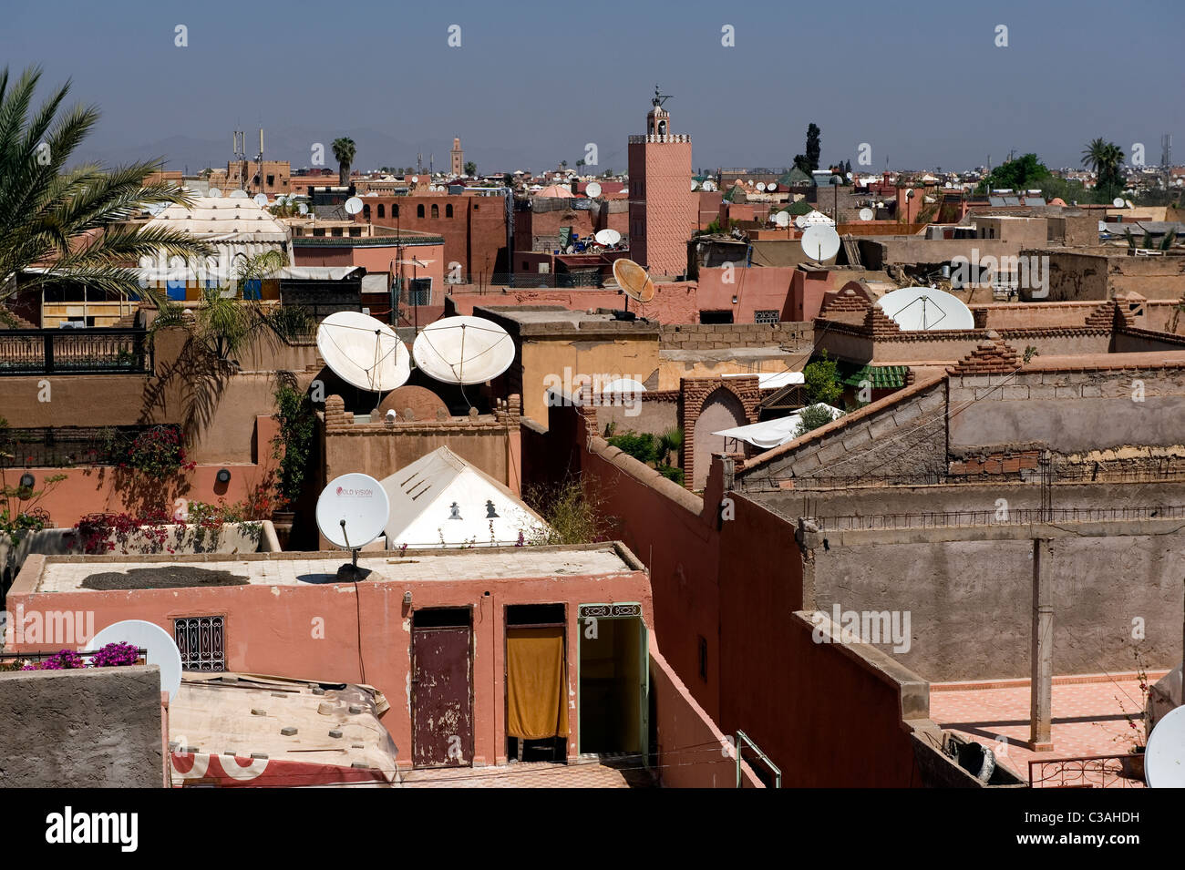 Satellite view marrakesh hi-res stock photography and images - Alamy