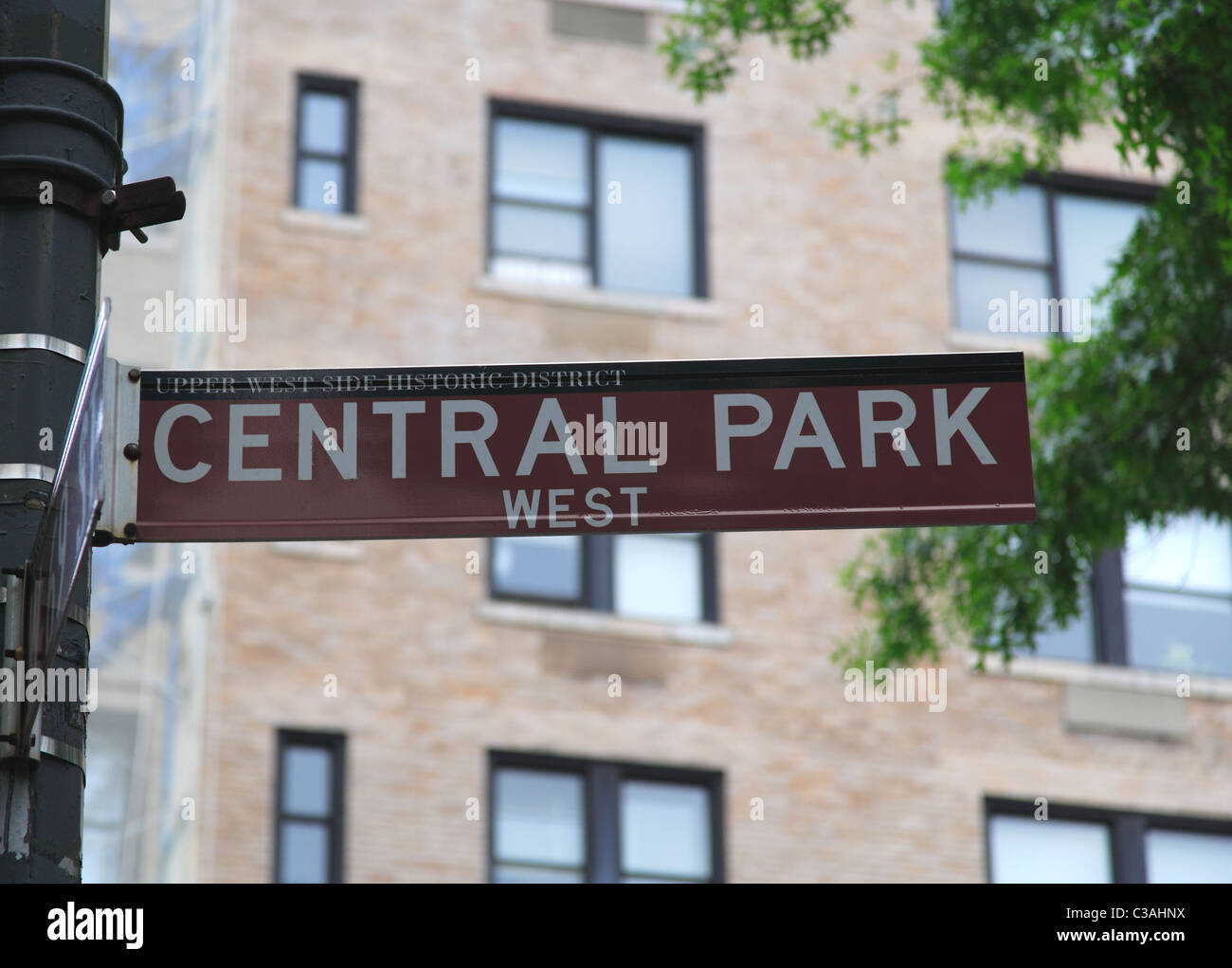 Central Park Sign in New York City Stock Photo - Alamy