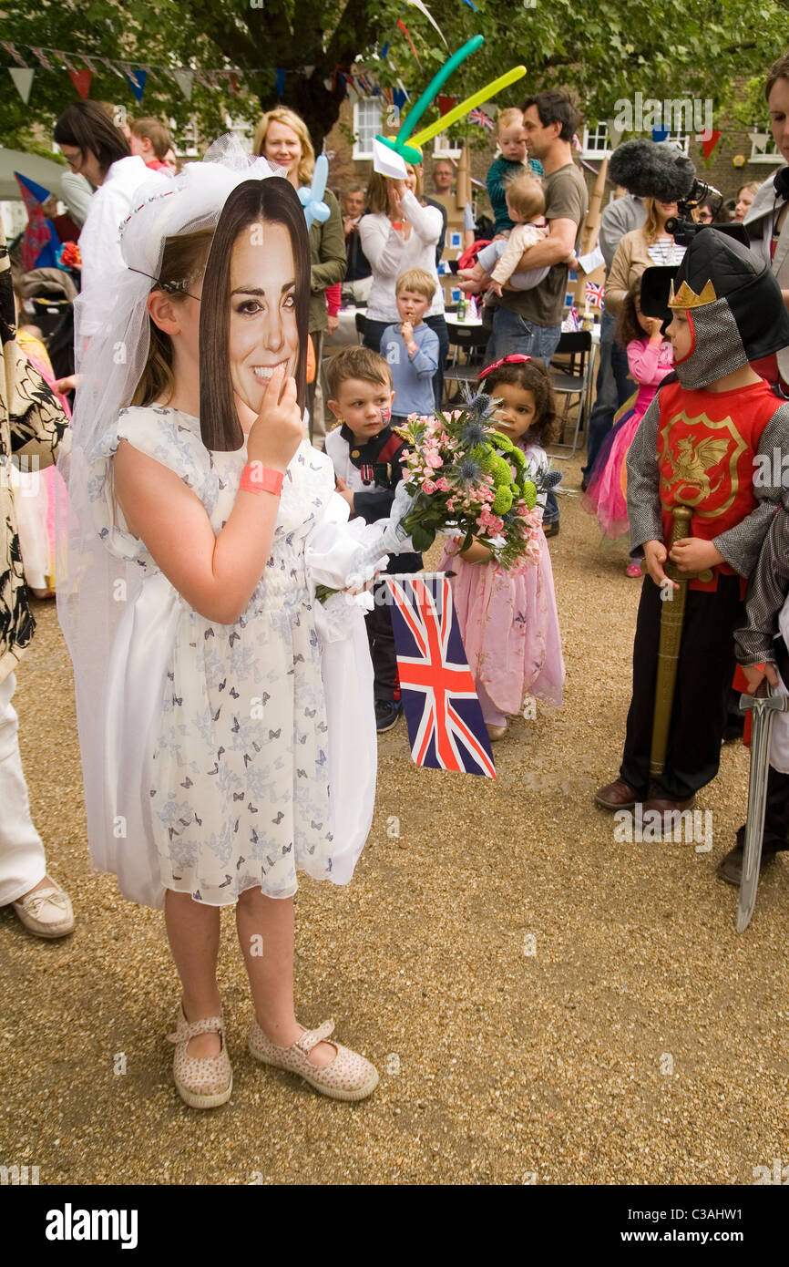 Royal Wedding Street Party in London Stock Photo - Alamy