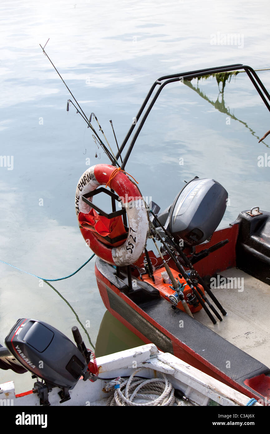 Rod fishing scotland harbour hi-res stock photography and images - Alamy