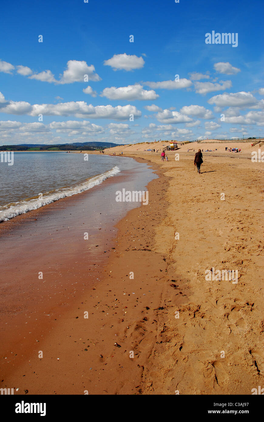 Exmouth Beach East Devon Uk Stock Photos & Exmouth Beach East Devon Uk ...