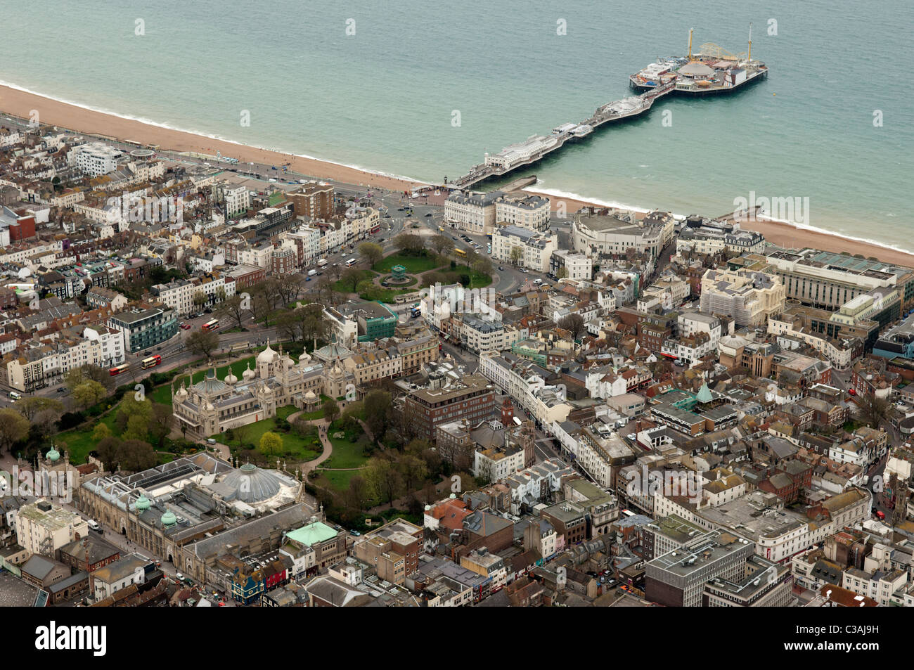 Brighton from the air Stock Photo - Alamy
