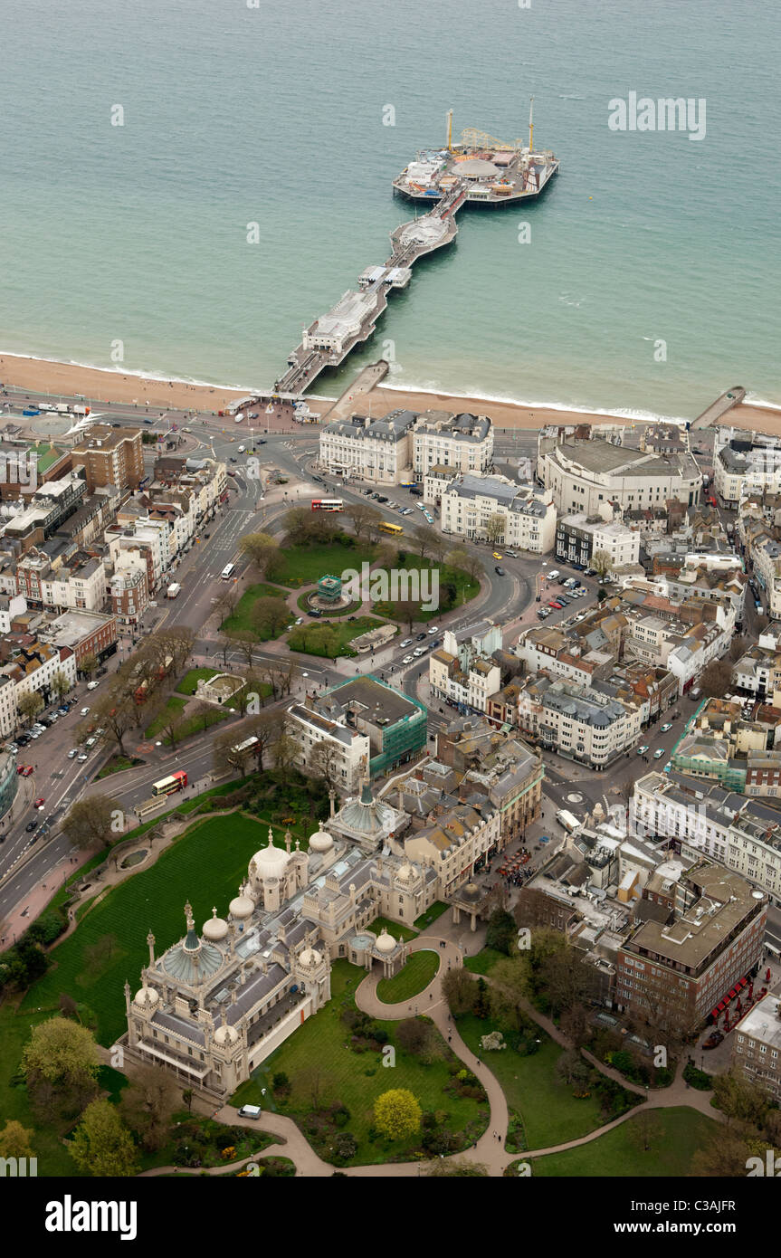 The lanes brighton aerial hi-res stock photography and images - Alamy